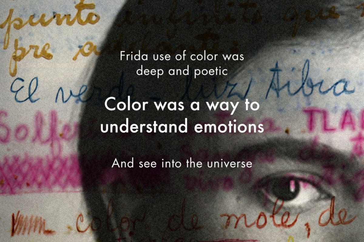 4 colors we love explained by Frida Kahlo – Aora Makeup